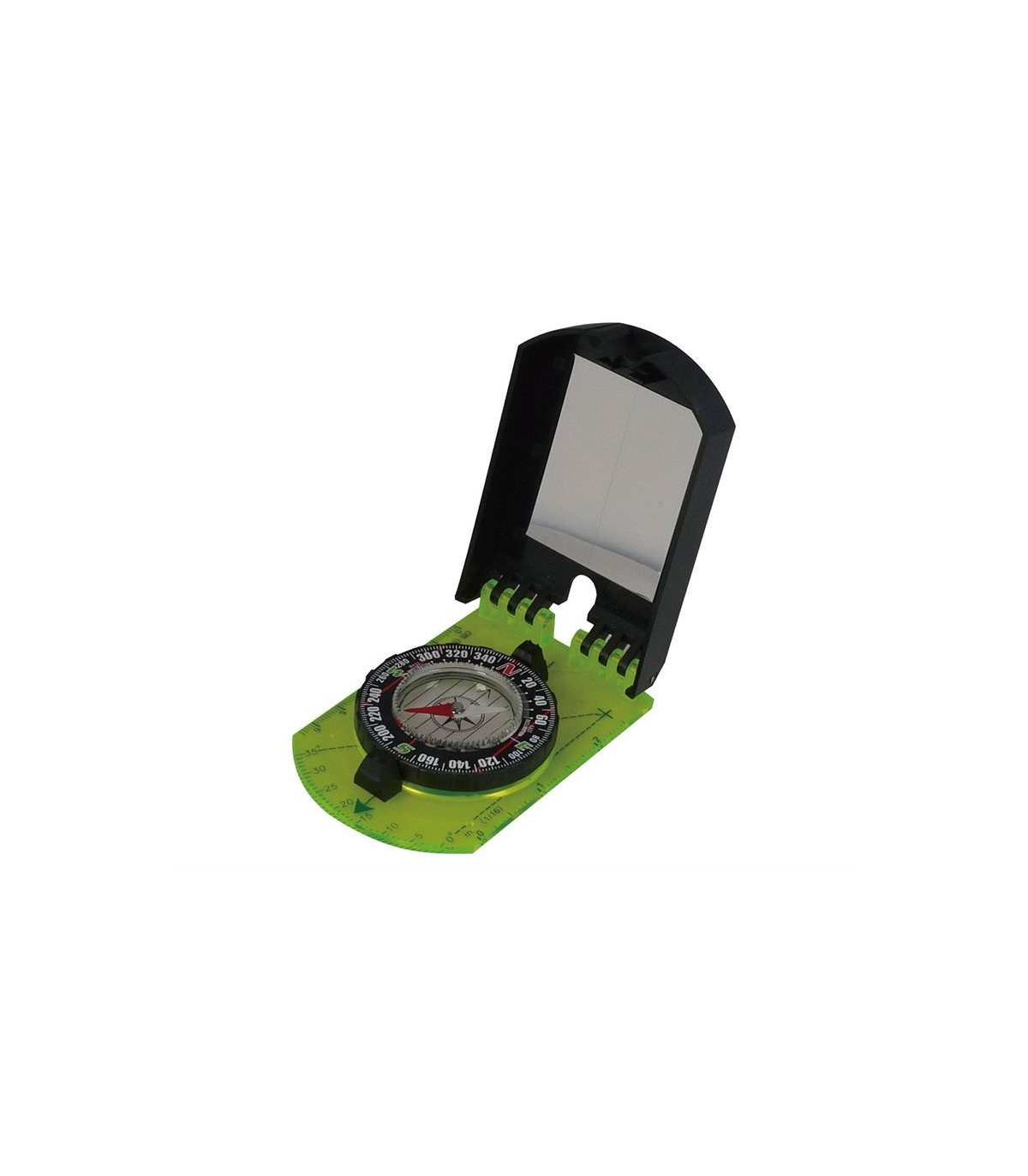 מצפן תצפיות ACE CAMP FOLDING MAP COMPASS WITH MIRROR למטייל שופ - חנות
