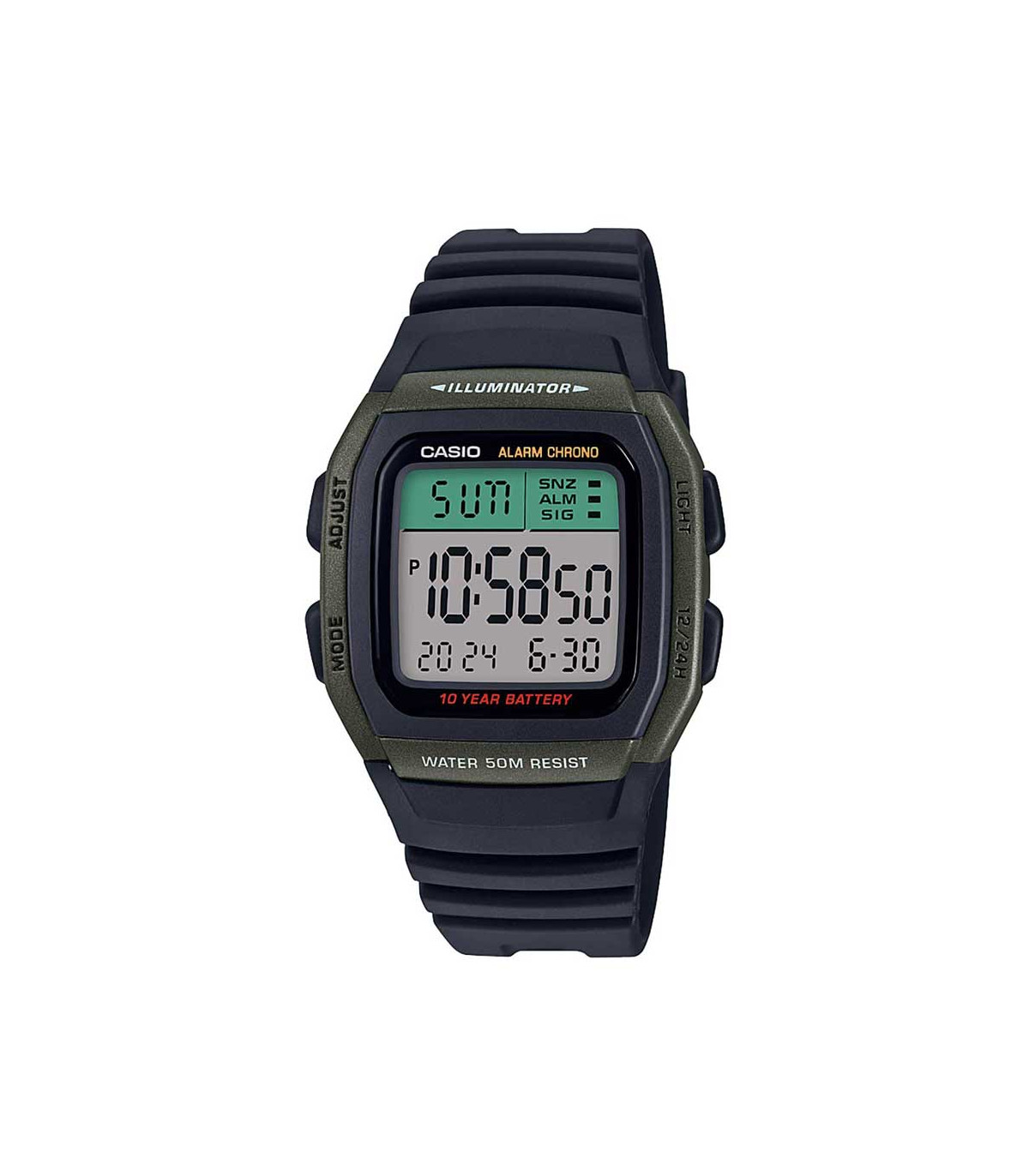 שעון קסיו CASIO W96H למטייל שופ - חנות האינטרנט של המטייל